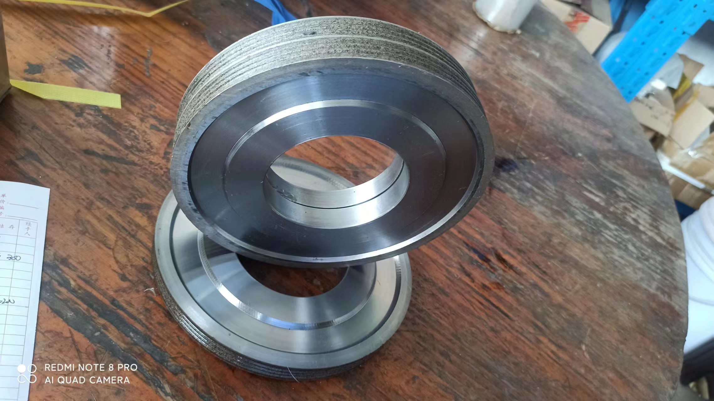 240 Grit Hardening Diamond Wheel with 4mm*2 Working Layer Size and ...