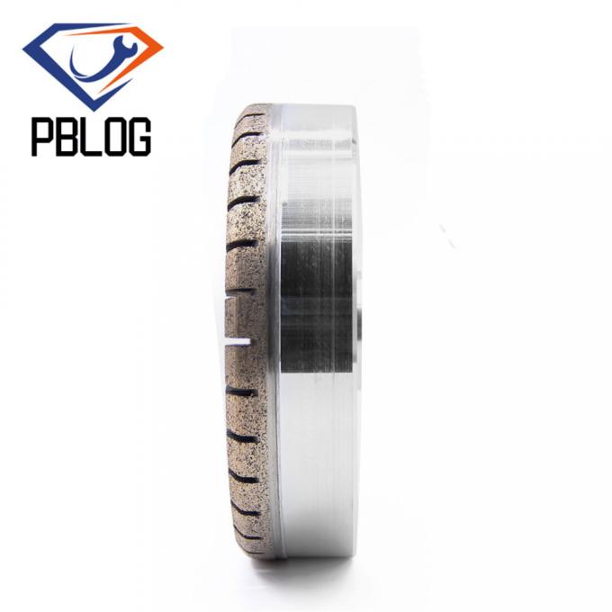 Particles Double Diamond Grinding Wheel Aluminum 175MM Diameter