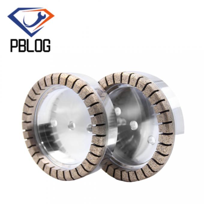 Particles Double Diamond Grinding Wheel Aluminum 175MM Diameter
